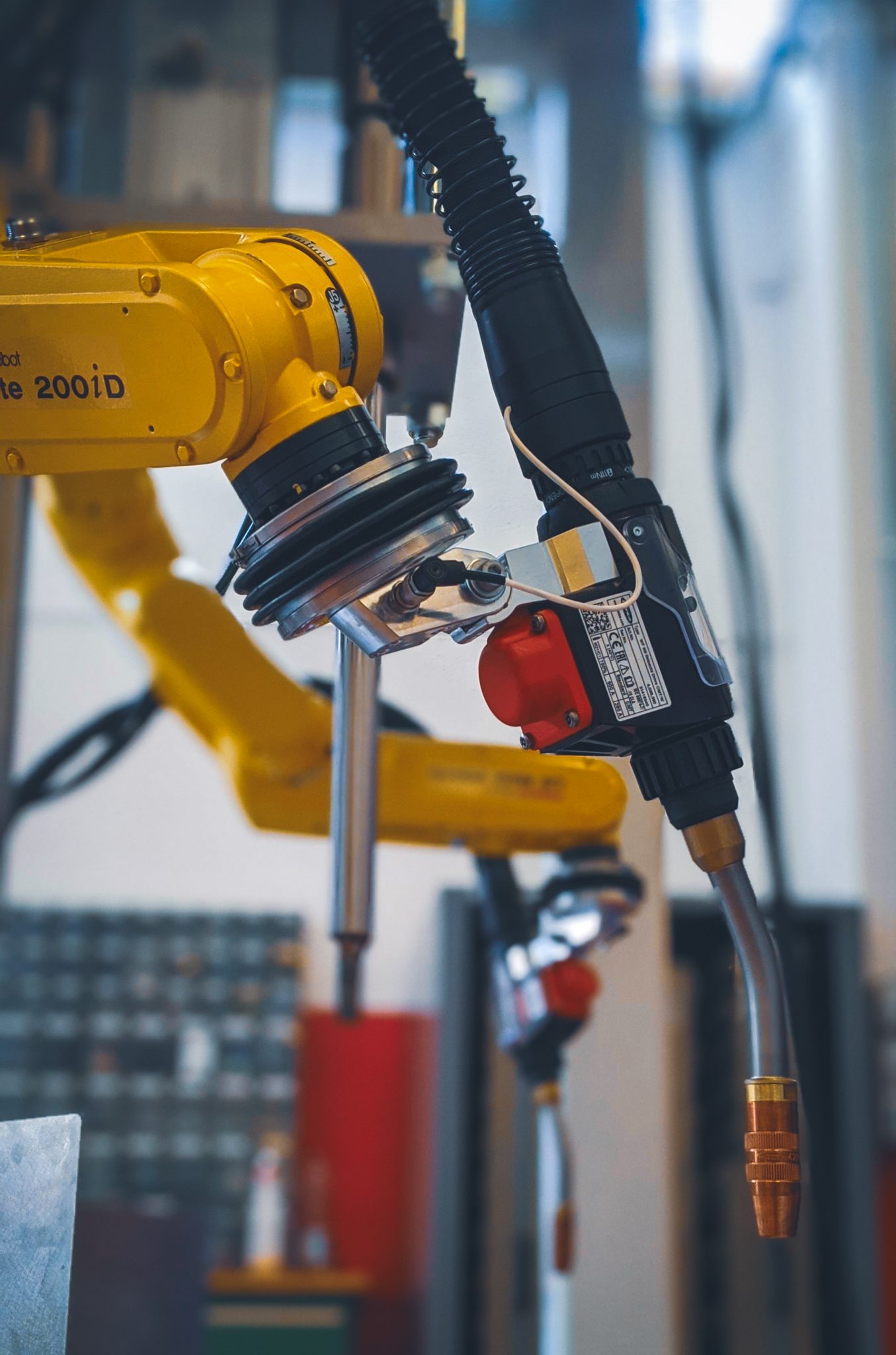 Flywheel disc CMT welding machine during assembly - ATS Automation Systems