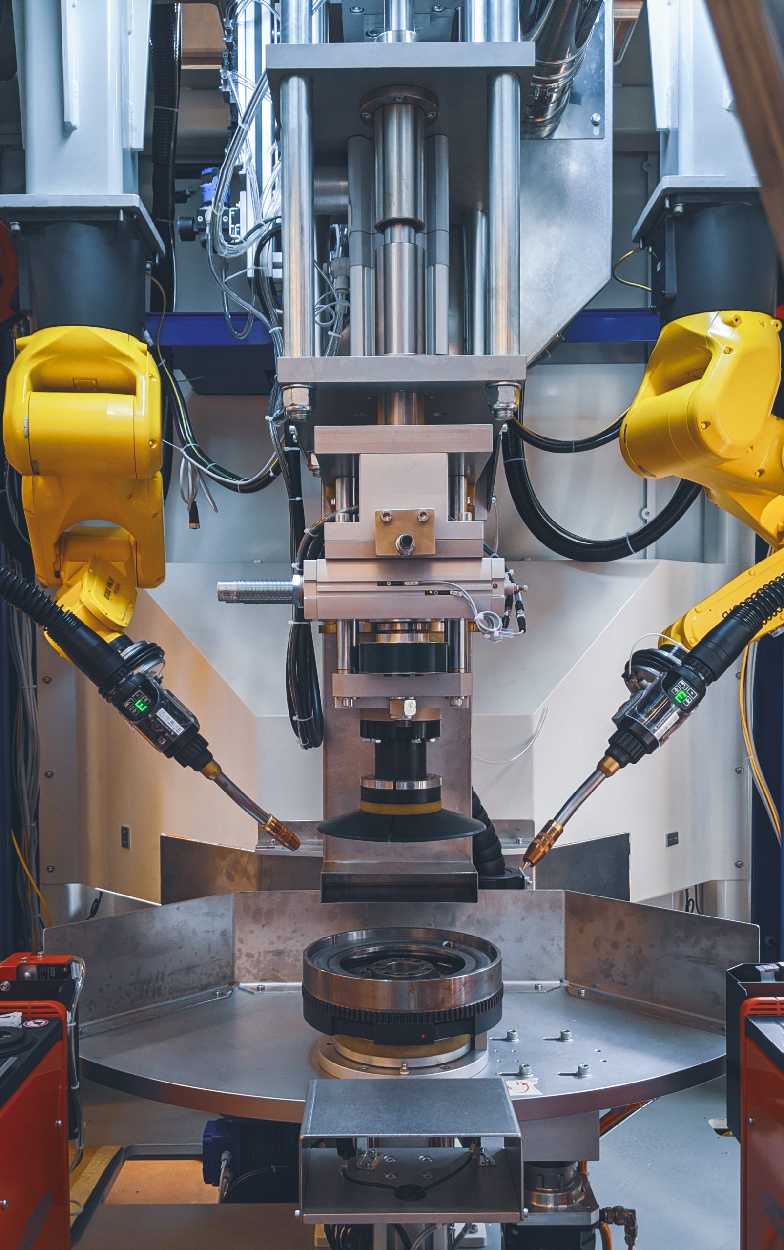 Isola robotizzata saldatura CMT in fase di Debug - ATS Automation Systems